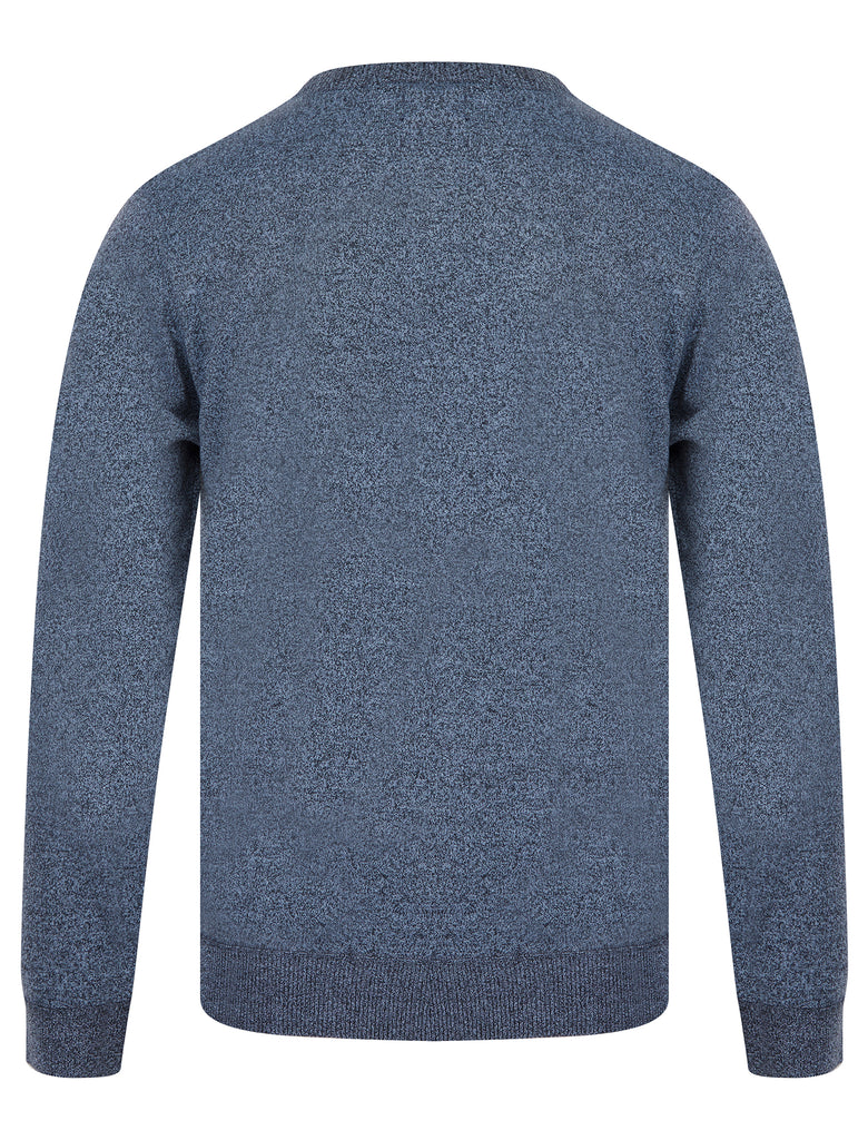 Barney 2 Crew Neck Birdseye Pique Jumper in Grey - Kensington Eastside ...