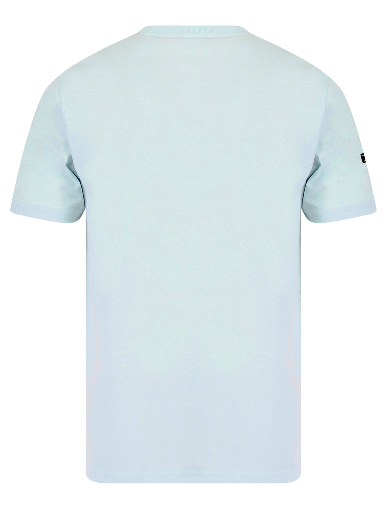 Tremper Motif Cotton Jersey T-Shirt in Ice Water - Tokyo Laundry