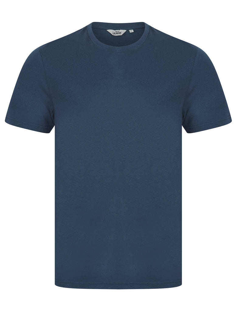 Spectre (5 Pack) Crew Neck Cotton T-Shirts in Dark Denim / Trench Coat ...