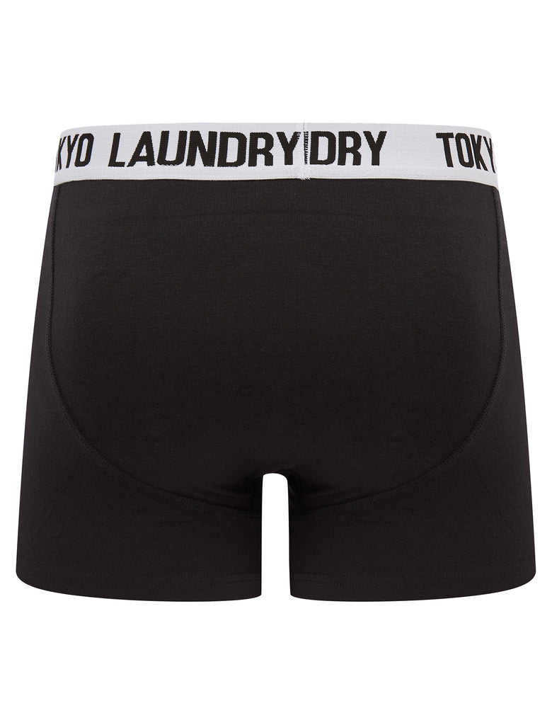 Trader 2 (2 Pack) Boxer Shorts Set in Bright White / Dusty Jade Green ...
