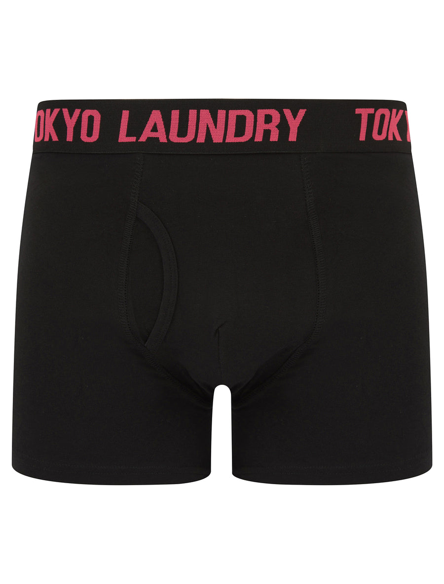 Walkers 2 (2 Pack) Boxer Shorts Set in Princess Blue / Raspberry - Tok ...