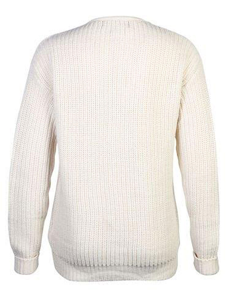 Camellia Deep V Cardigan in Ivory - Amara Reya – Tokyo Laundry