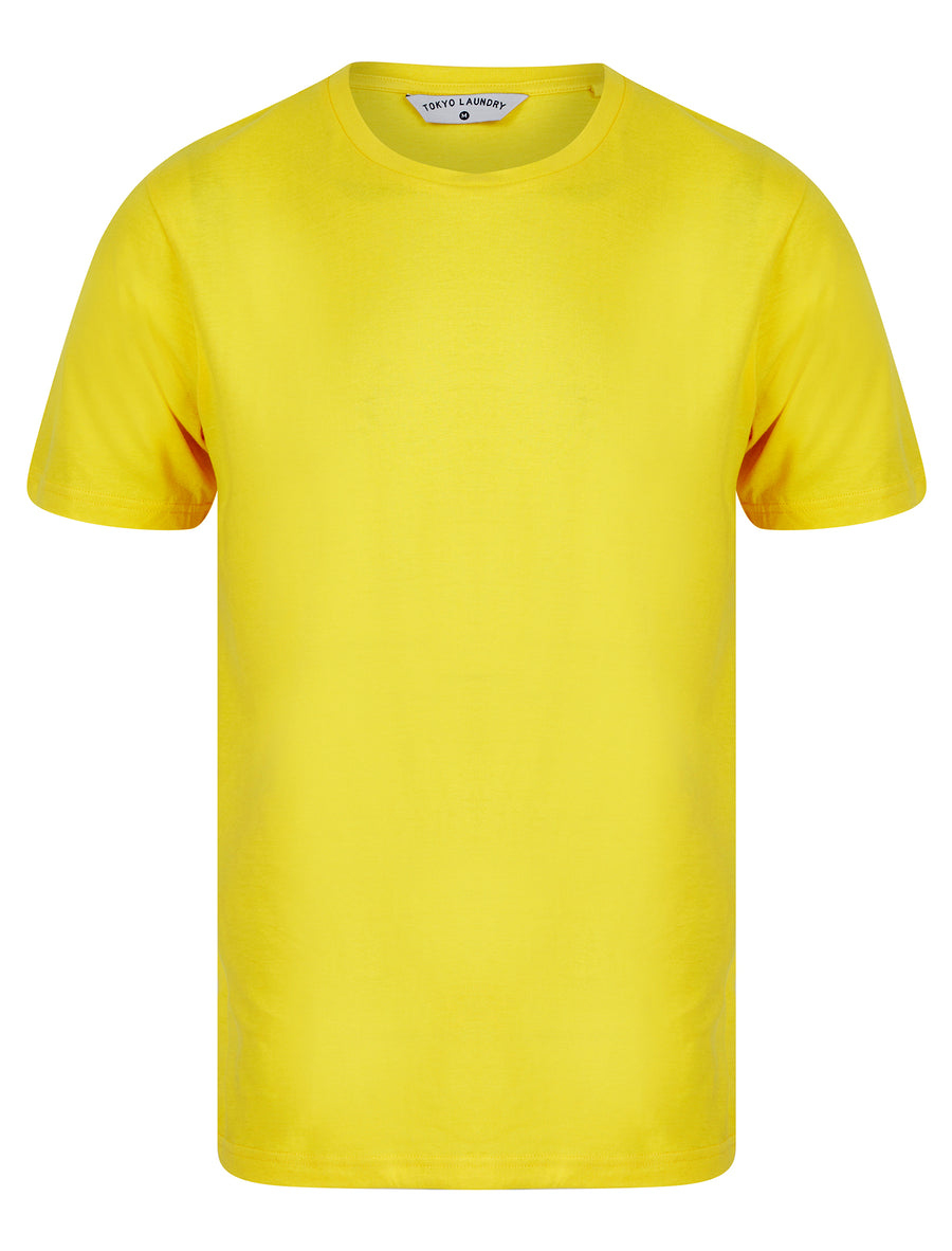 Spectre (5 Pack) Crew Neck Cotton T-Shirts in Light Grey Marl / Sky Ca ...