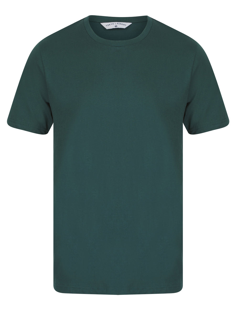 Spectre (5 Pack) Crew Neck Cotton T-Shirts in Sky Captain Navy / Barad ...