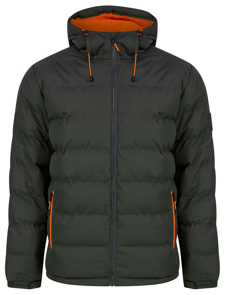 Tacito Micro-Fleece Lined Quilted Puffer Jacket with Hood in Unexplore ...