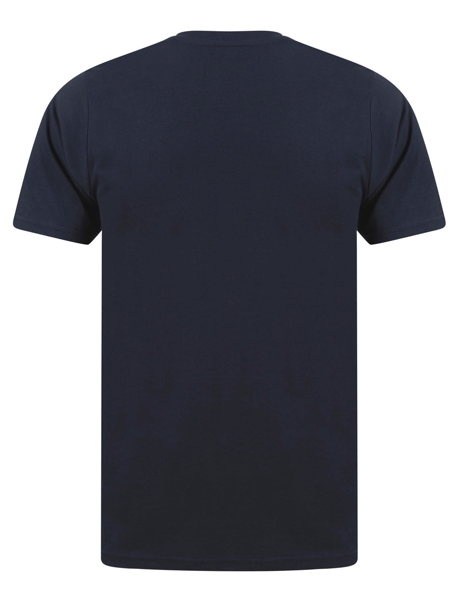 Spectre (5 Pack) Crew Neck Cotton T-Shirts in Black / Light Grey Marl ...