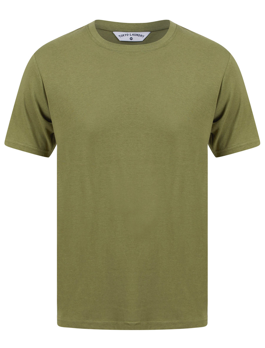 Spectre (5 Pack) Crew Neck Cotton T-Shirts in Black / Light Grey Marl ...