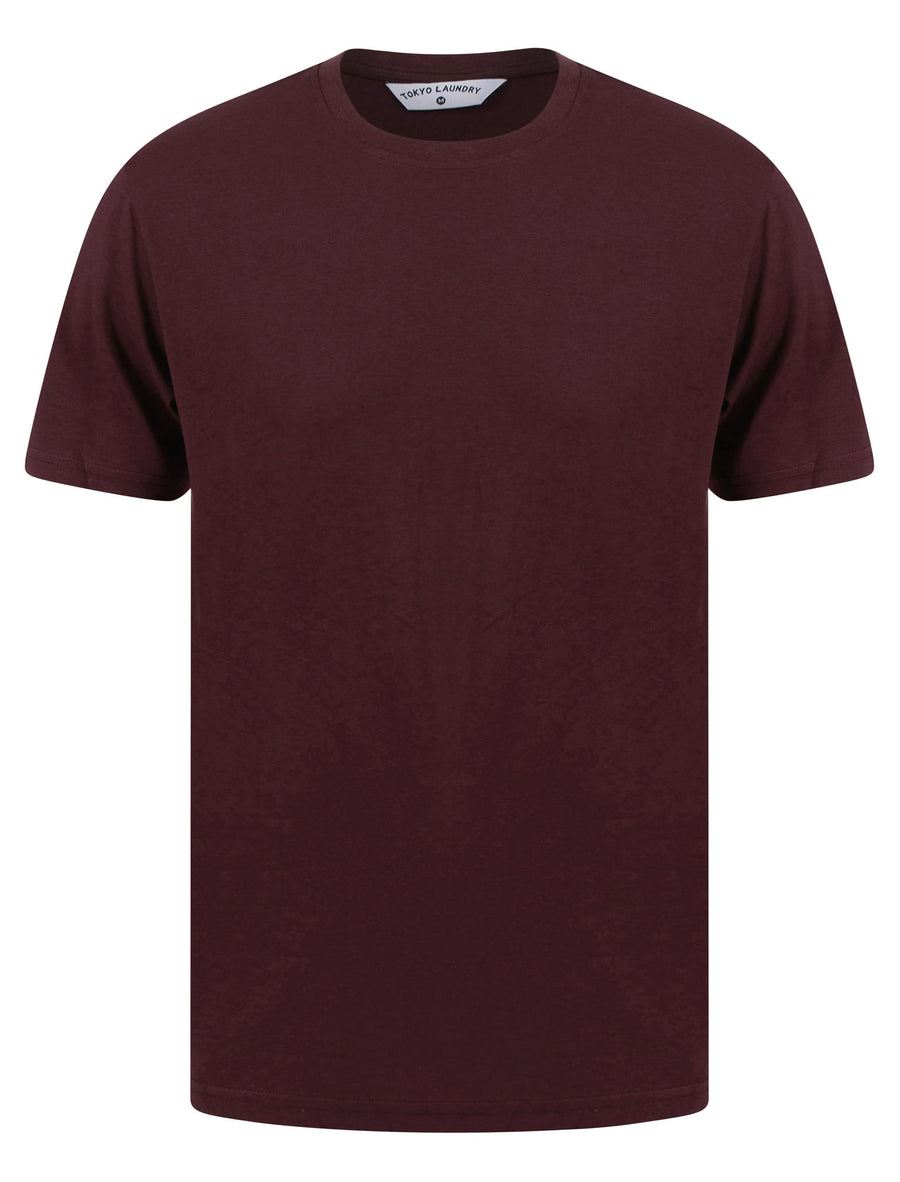 Spectre (5 Pack) Crew Neck Cotton T-Shirts in Black / Light Grey Marl ...