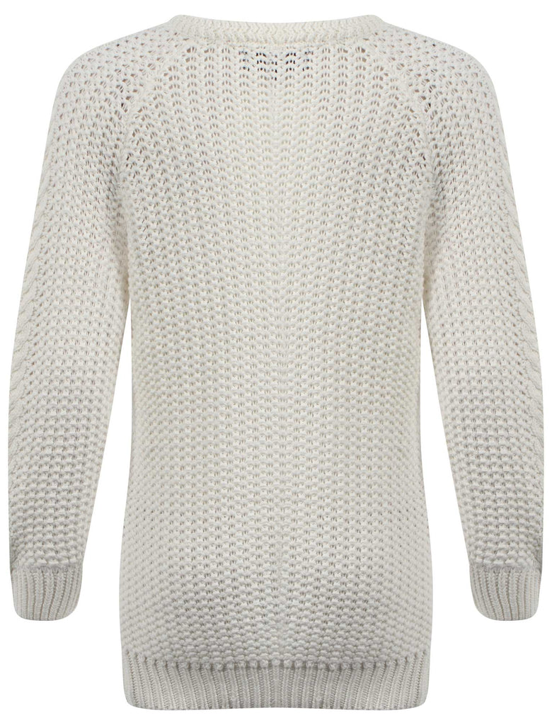 Amara Reya Violet white jumper – Tokyo Laundry