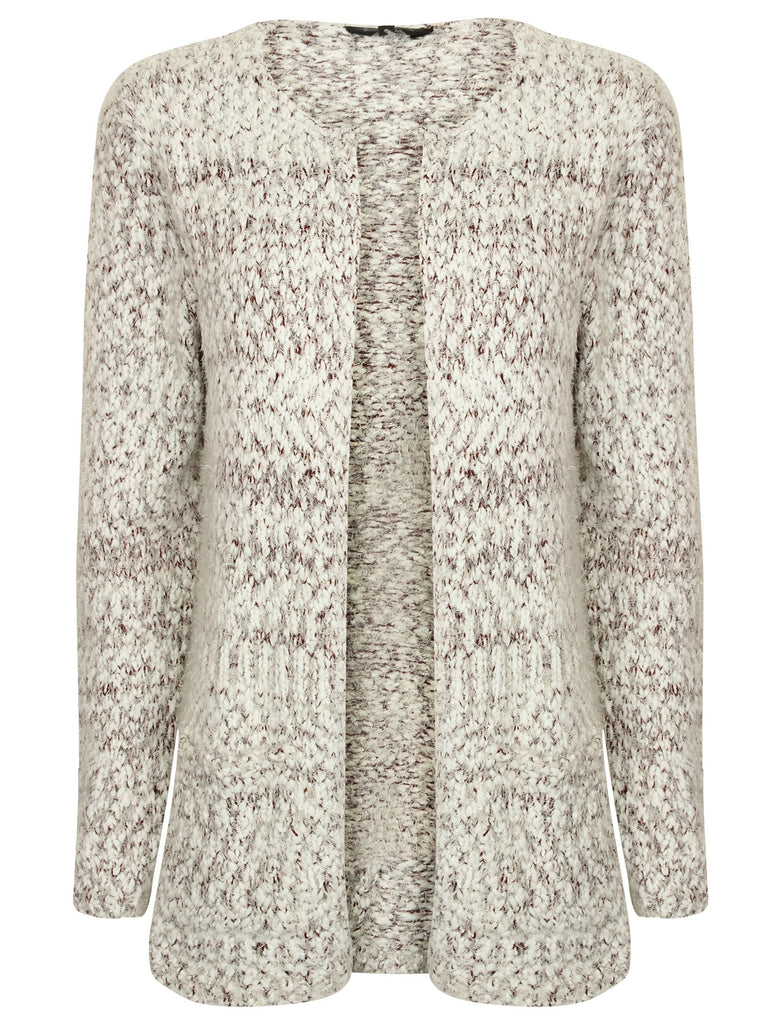 AR Everest Knitted Cardigan in Burgundy - Amara Reya – Tokyo Laundry