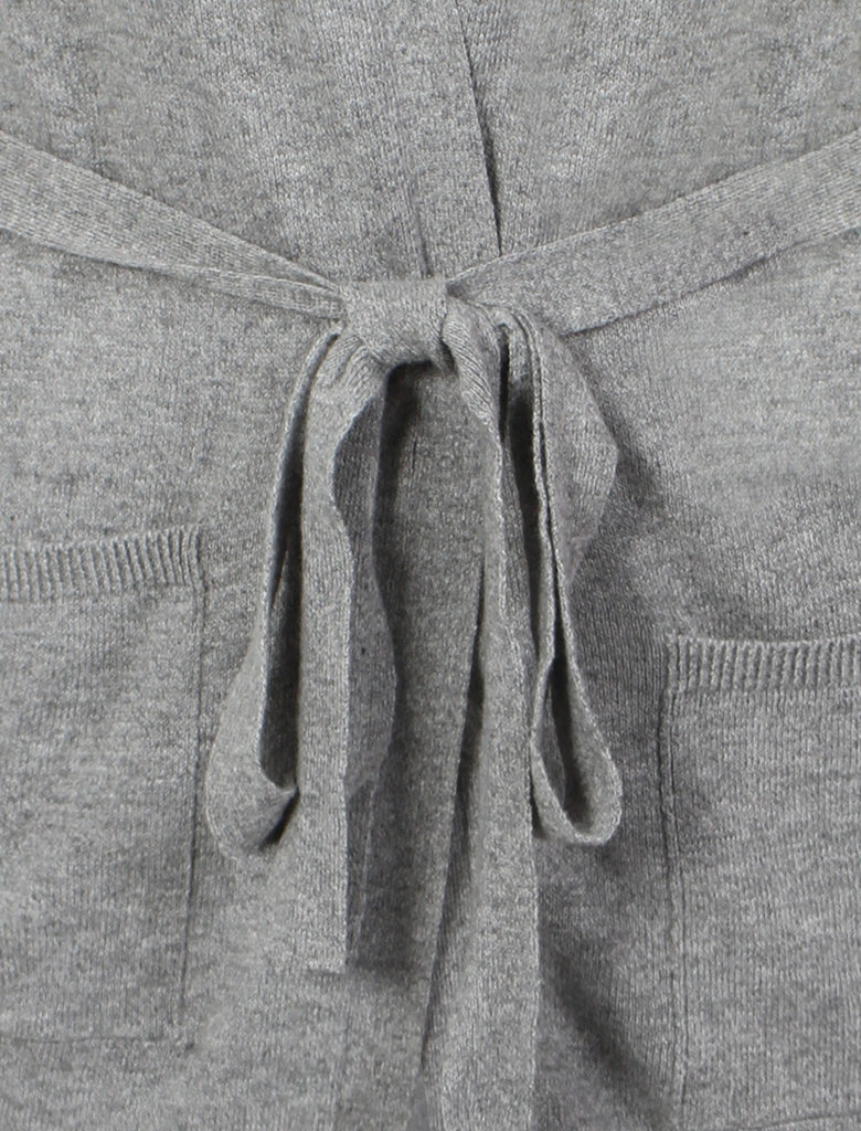 Amara Reya Coati grey long belted cardigan – Tokyo Laundry