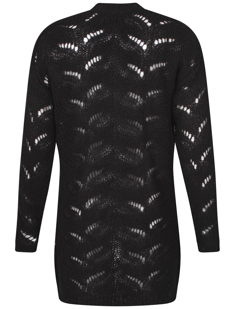 Womens Amara Reya Lilac Cardigan in black – Tokyo Laundry