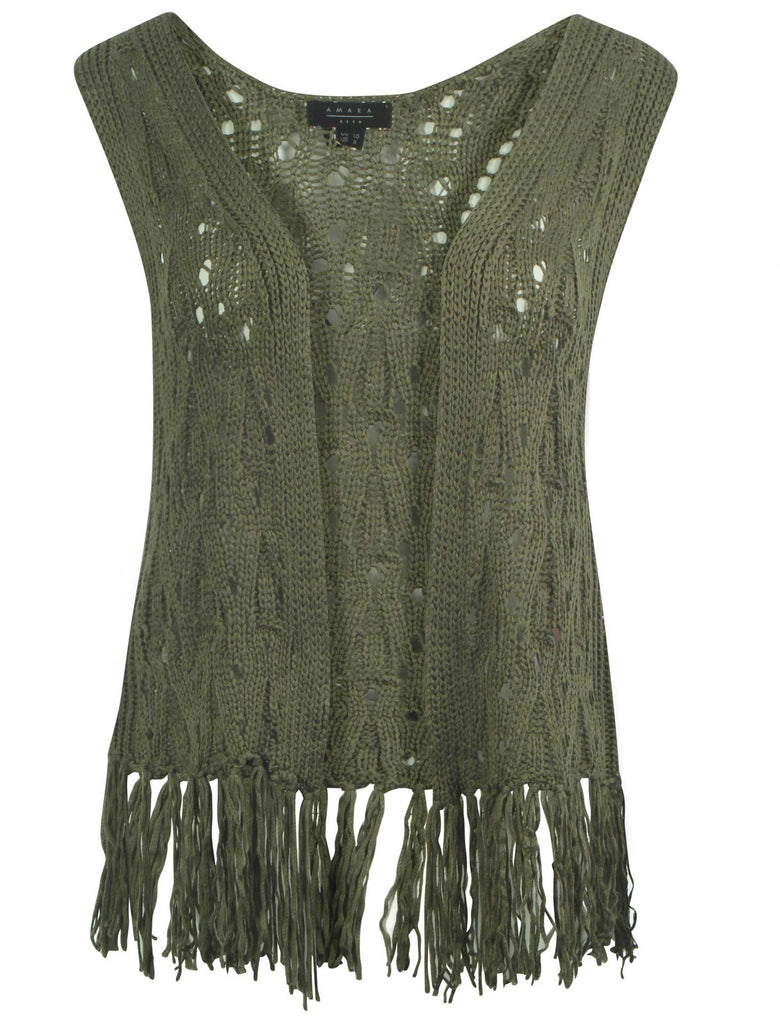 Amara Reya Patti khaki cardigan – Tokyo Laundry