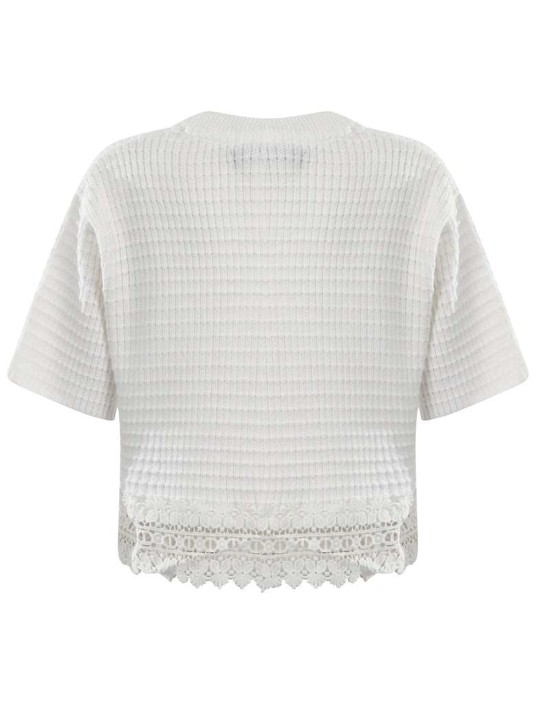 Amara Reya Veronica white jumper – Tokyo Laundry