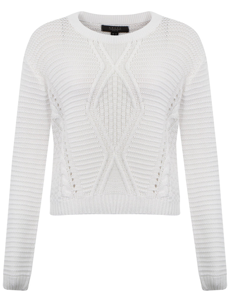 Amara Reya Yew white jumper – Tokyo Laundry