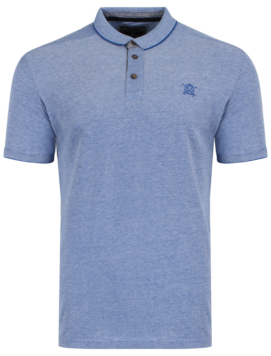 Britannia Polo Shirt in Blue - Kensington Eastside – Tokyo Laundry