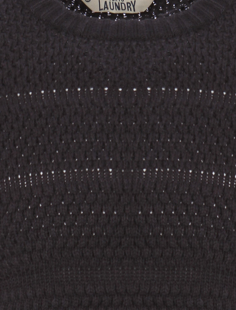 Tokyo Laundry Pyramid navy jumper